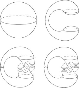 On Alexander horned sphere – Area777